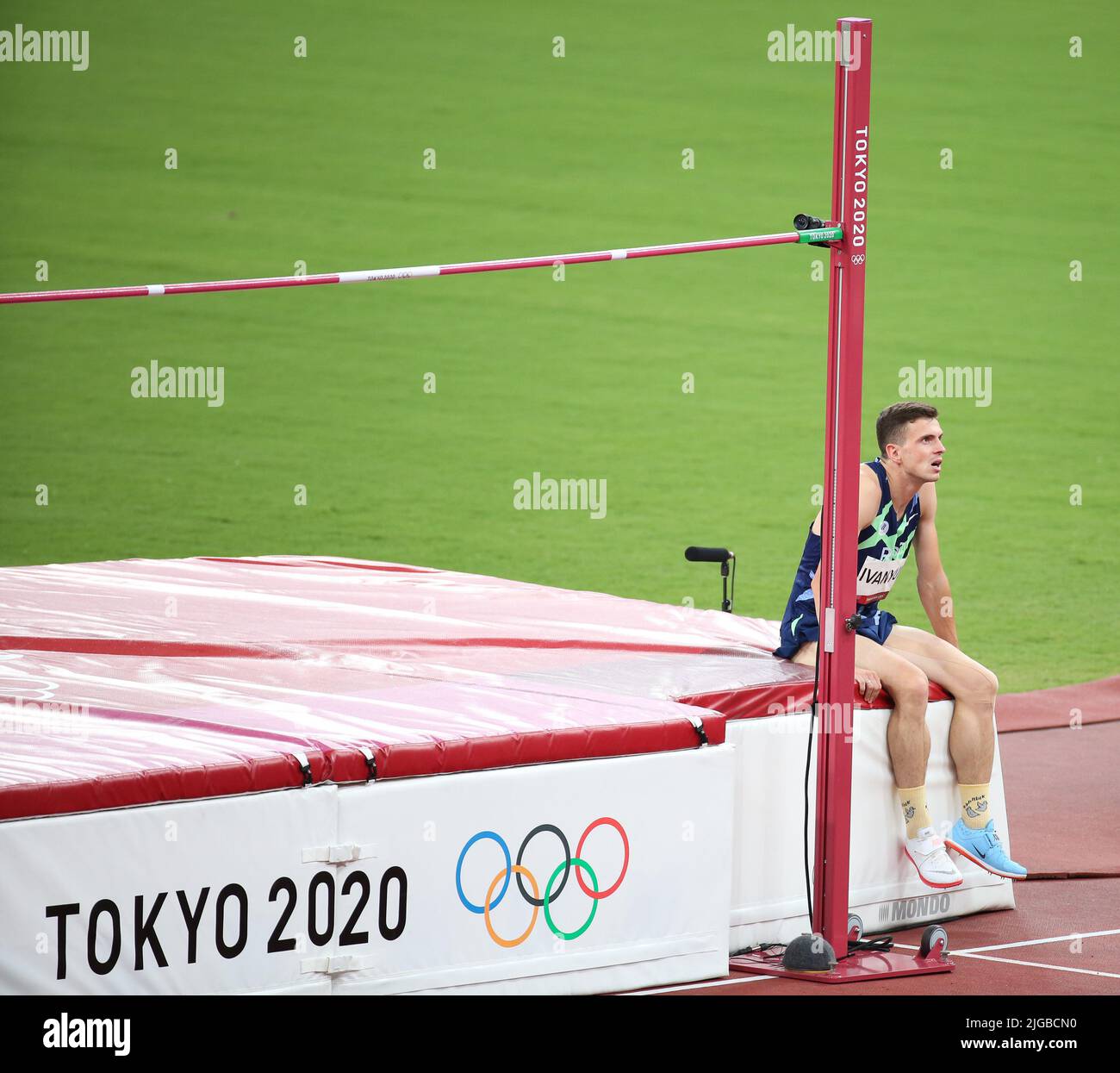 August 01st, 2021 - Tokyo, Japan: Ilya Ivanyuk of Russia in action ...