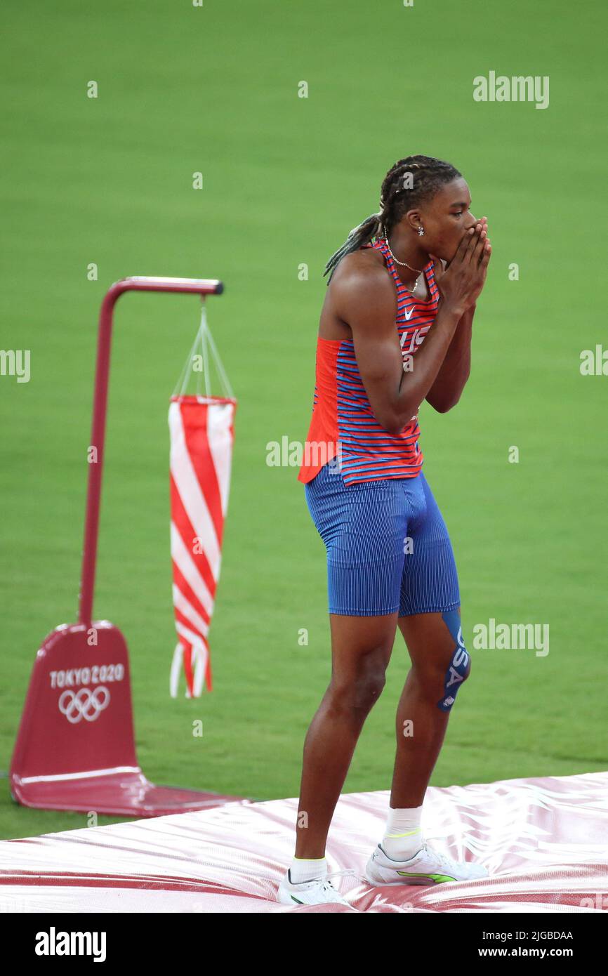 August 01st, 2021 - Tokyo, Japan: JuVaughn Harrison of United States ...