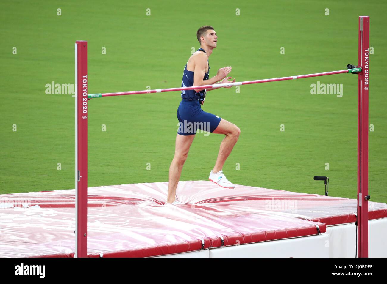 August 01st, 2021 - Tokyo, Japan: Ilya Ivanyuk of Russia clears 2.30m ...