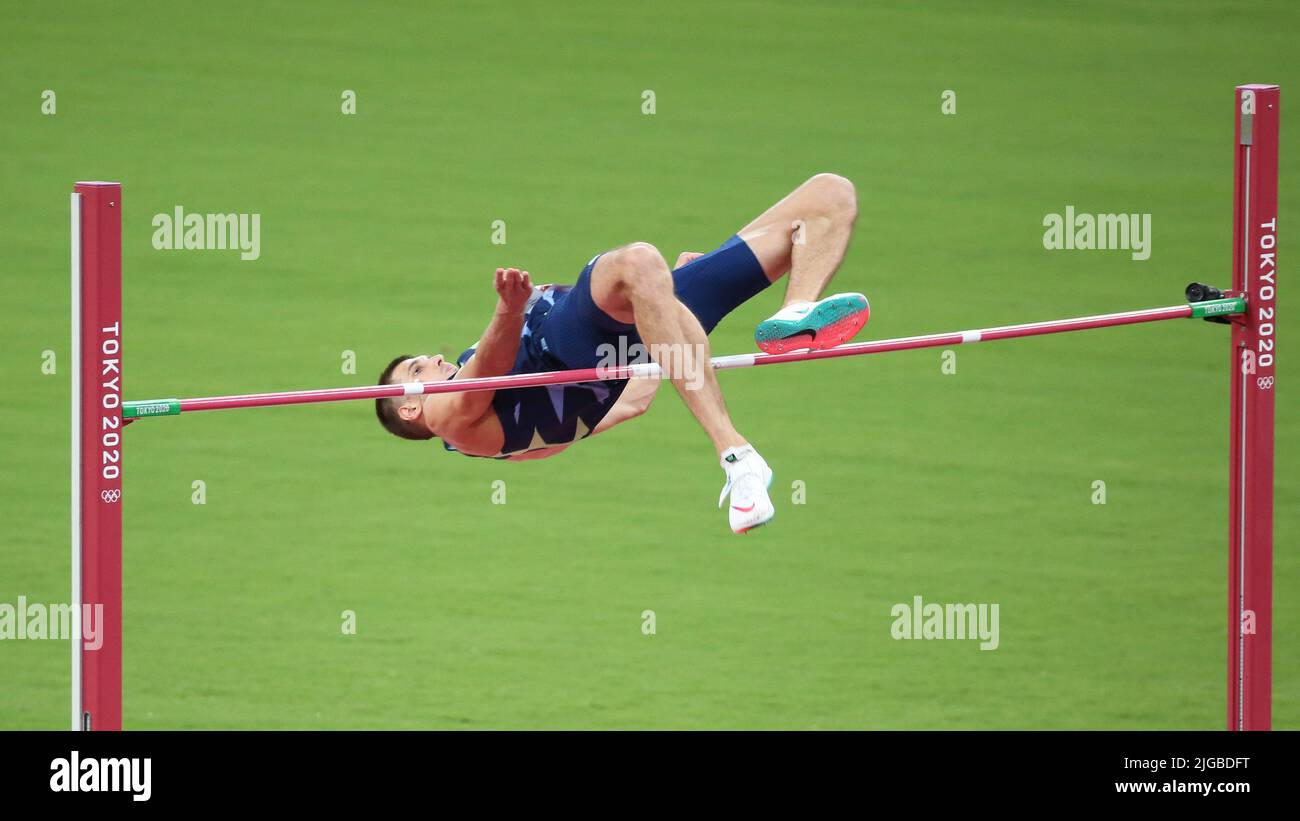 August 01st, 2021 - Tokyo, Japan: Ilya Ivanyuk of Russia clears 2.30m ...