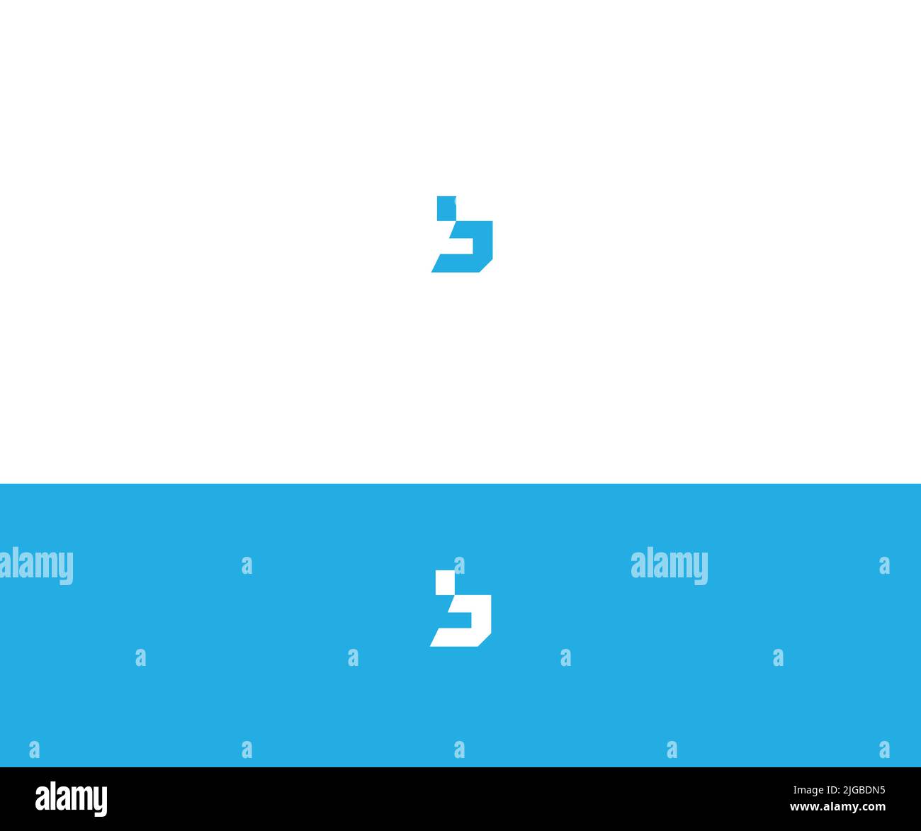 Letter B Logo Template vector Abstract Monogram Symbol Stock Vector ...