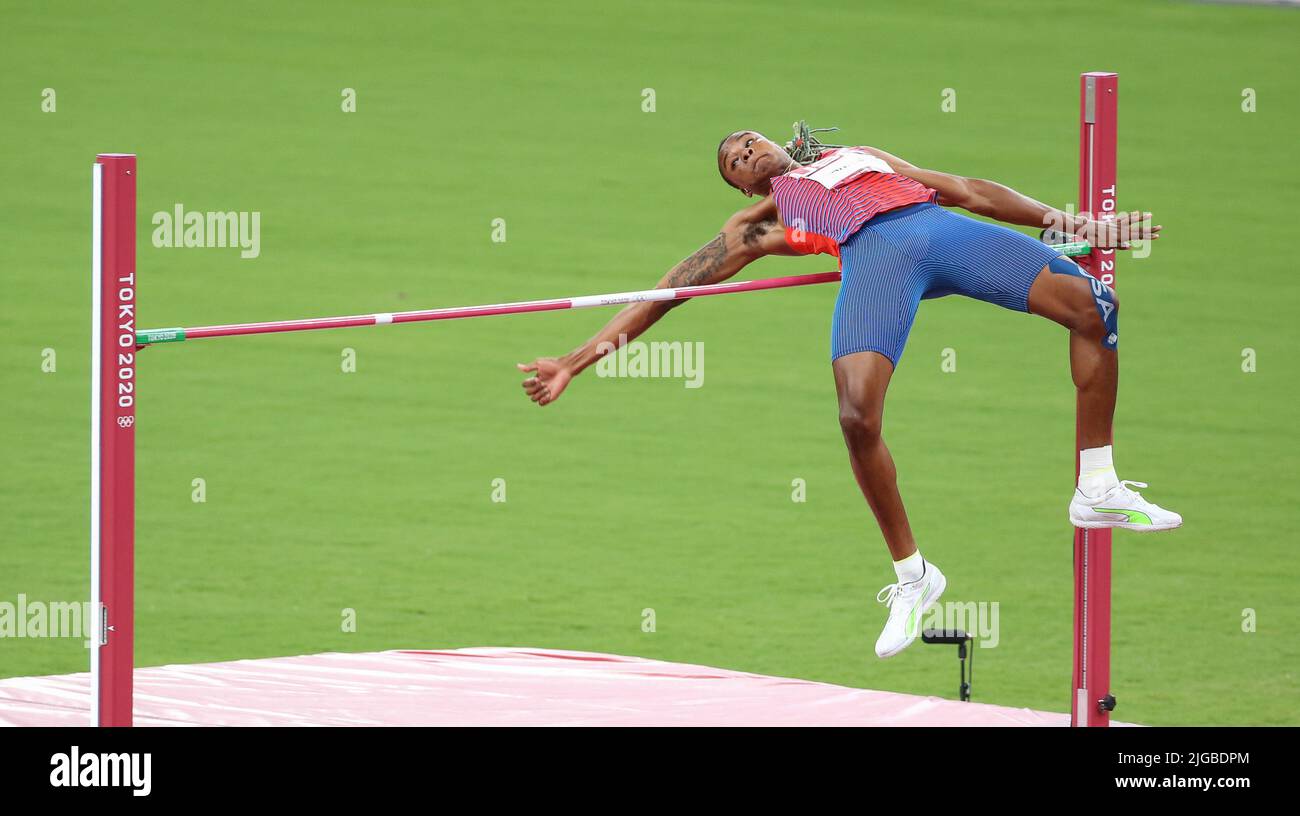 August 01st, 2021 - Tokyo, Japan: JuVaughn Harrison of United States in ...