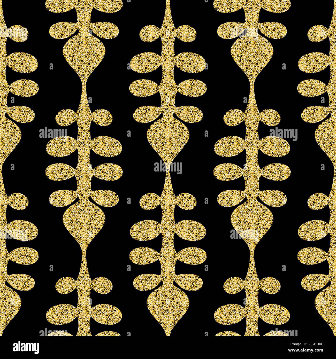 sparkling shiny abstract seamless pattern black gold color chic rich ...