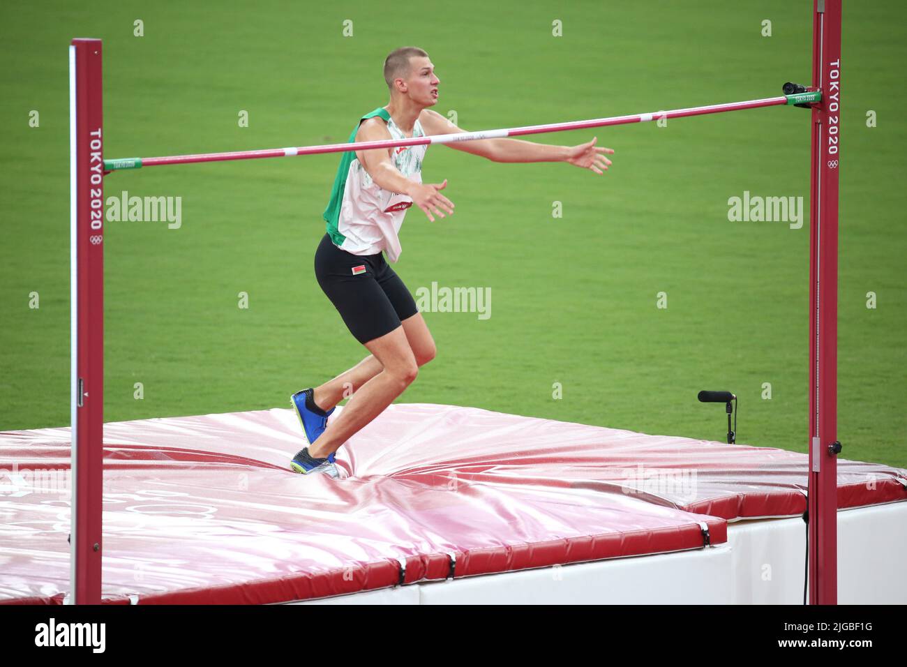 August 01st, 2021 - Tokyo, Japan: Maksim Nedasekau of Belarus reacts ...