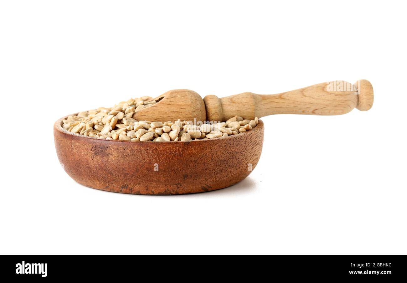 Scoop sunflower seeds oil Cut Out Stock Images & Pictures - Alamy