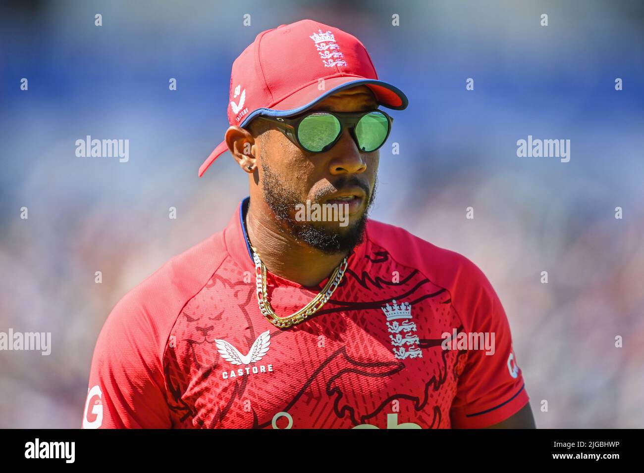 Chris Jordan of England during the game Stock Photo - Alamy