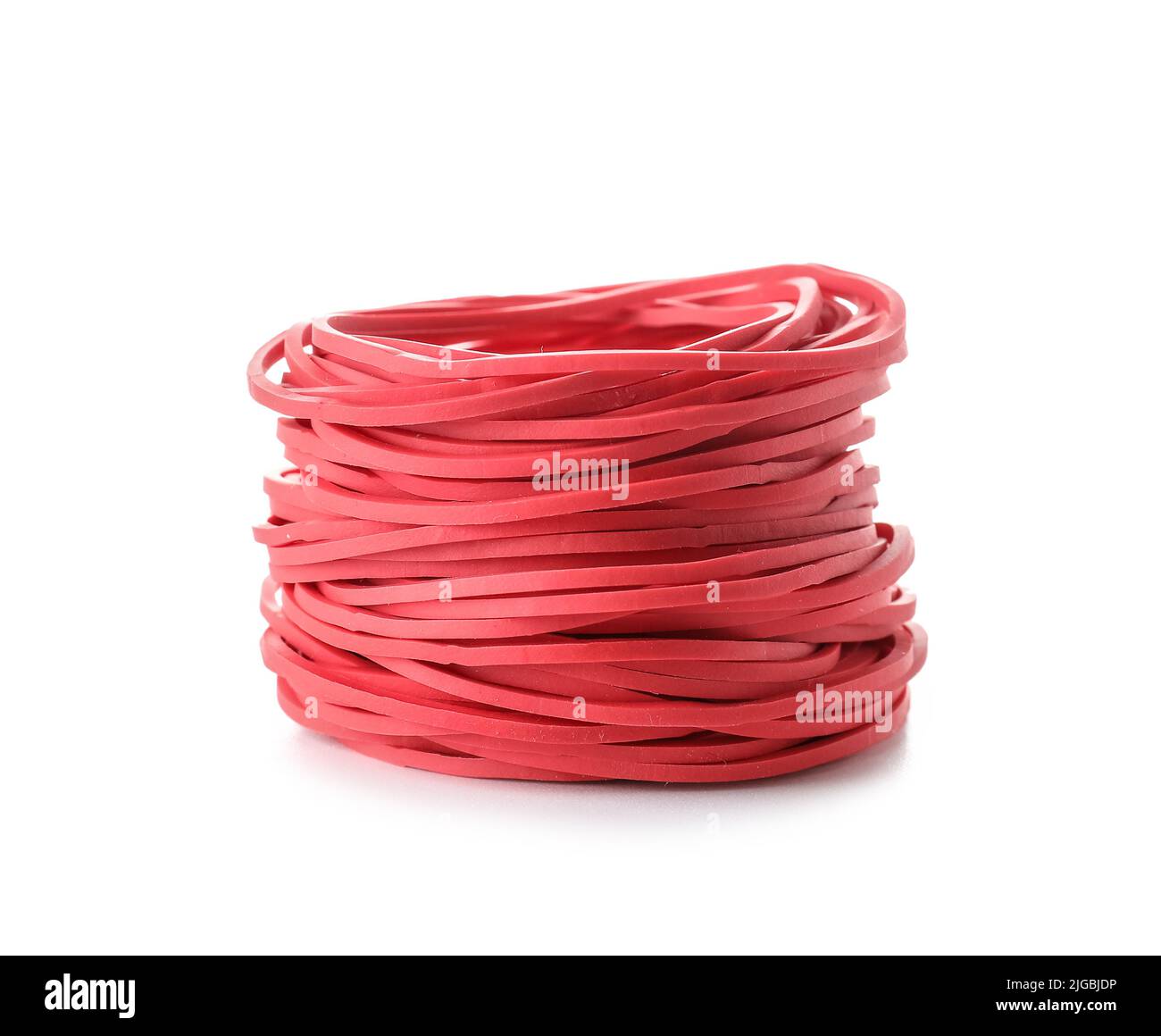 Stack of rubber bands Cut Out Stock Images & Pictures - Alamy