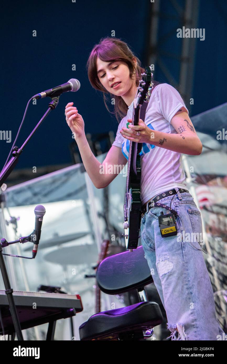 Milan Italy. 05 July 2022. The American singer songwriter Claire ...