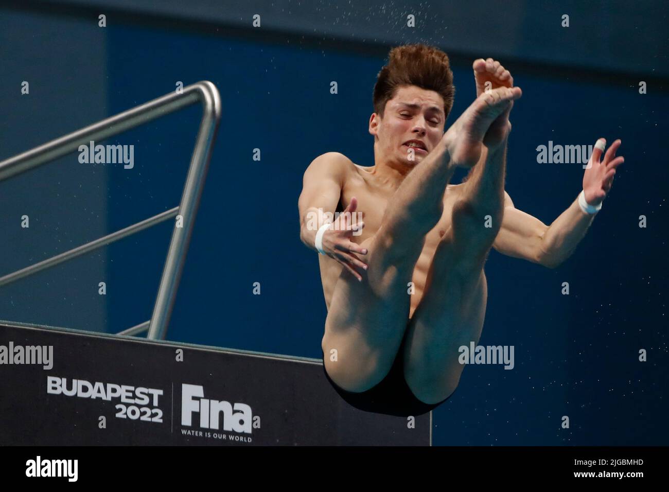 Budapest, Hungary, 3rd July 2022. Nathan Zsombor-Murray of Canada ...