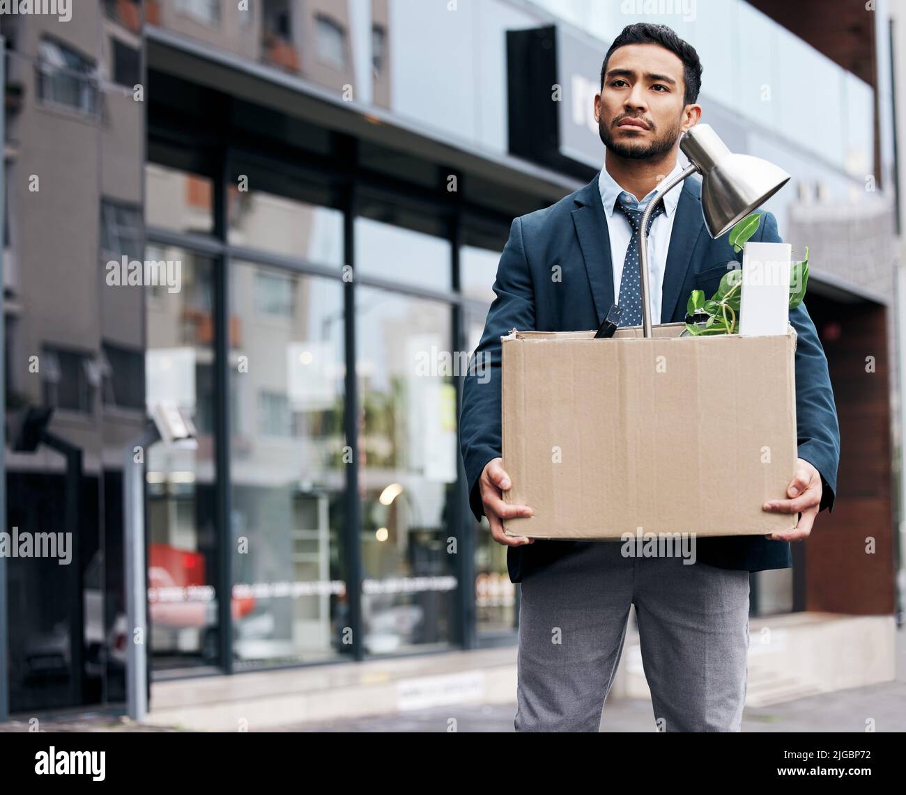 Failure isnt fatal, but failure to change might be. a young businessman ...