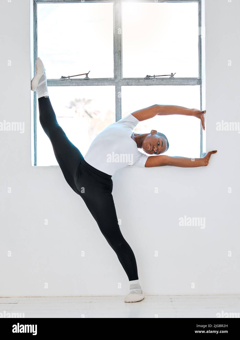 She puts her soul into every movement. Full length shot of an ...