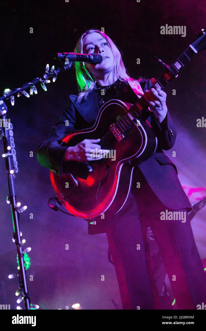 Milan Italy 05 July 2022. The American singer songwriter PHOEBE ...