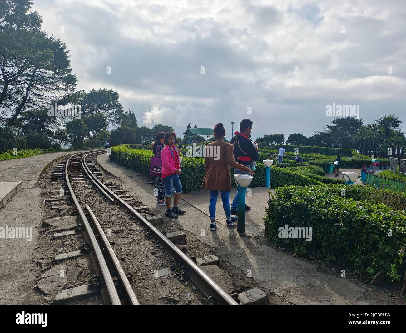 Darjeling, WB / India - June 23 2022, Batasia Loop is war memorial in ...