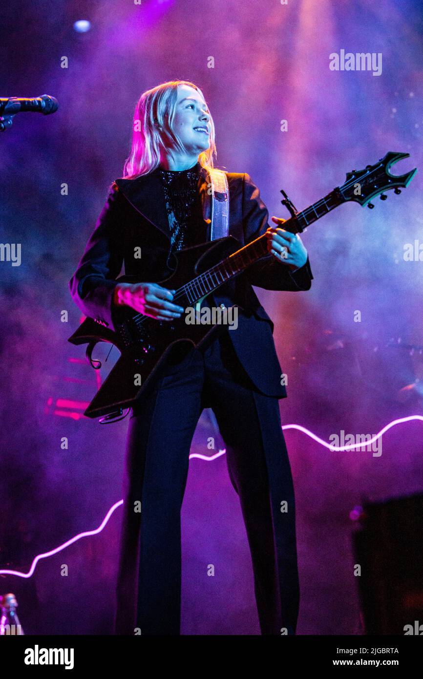 Milan Italy 05 July 2022. The American singer songwriter PHOEBE ...