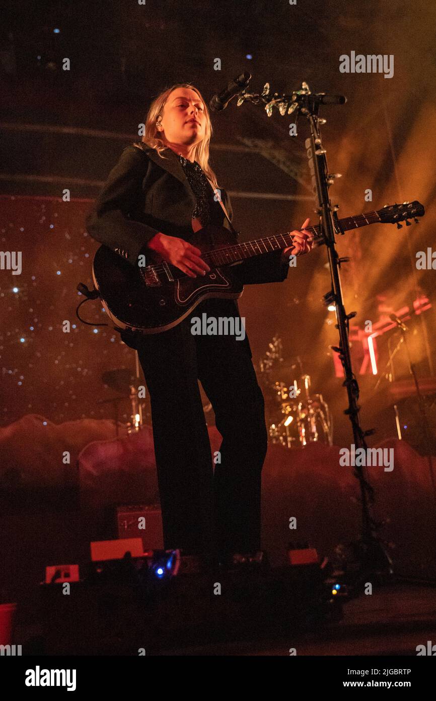 Milan Italy 05 July 2022. The American singer songwriter PHOEBE ...
