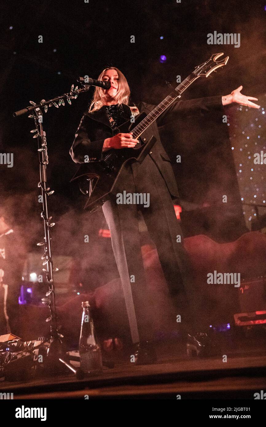Milan Italy 05 July 2022. The American singer songwriter PHOEBE ...