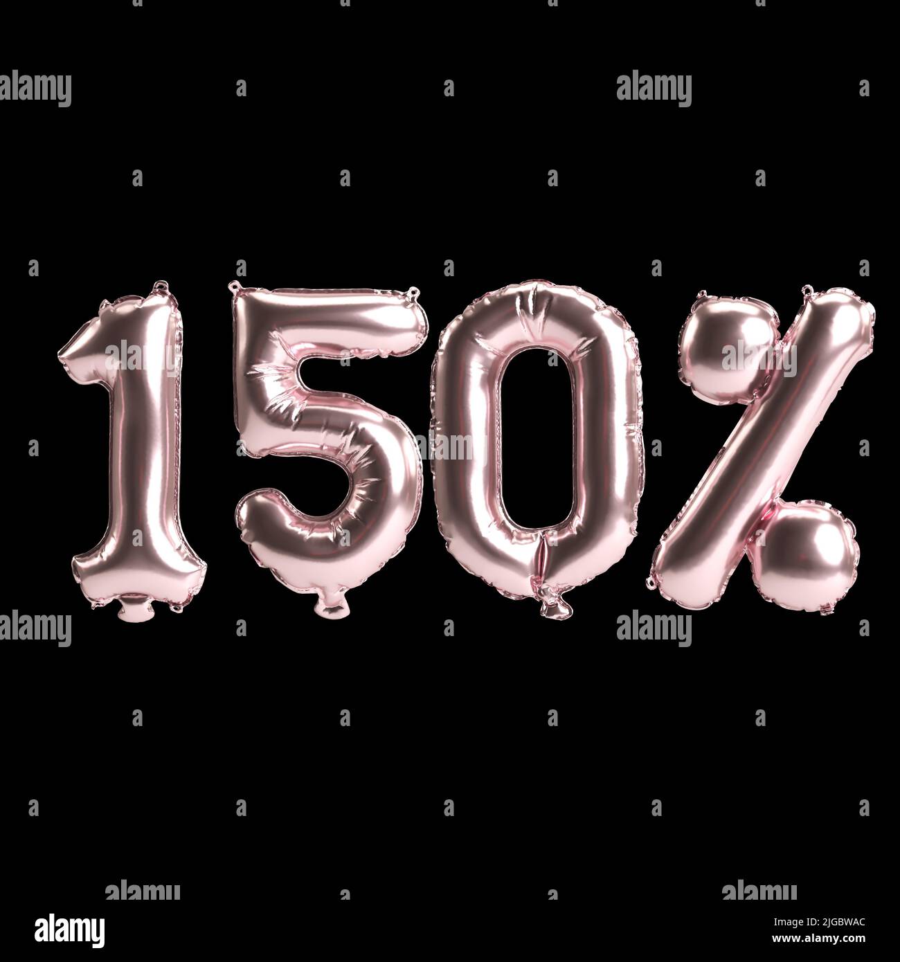 3d number 150 hi-res stock photography and images - Alamy