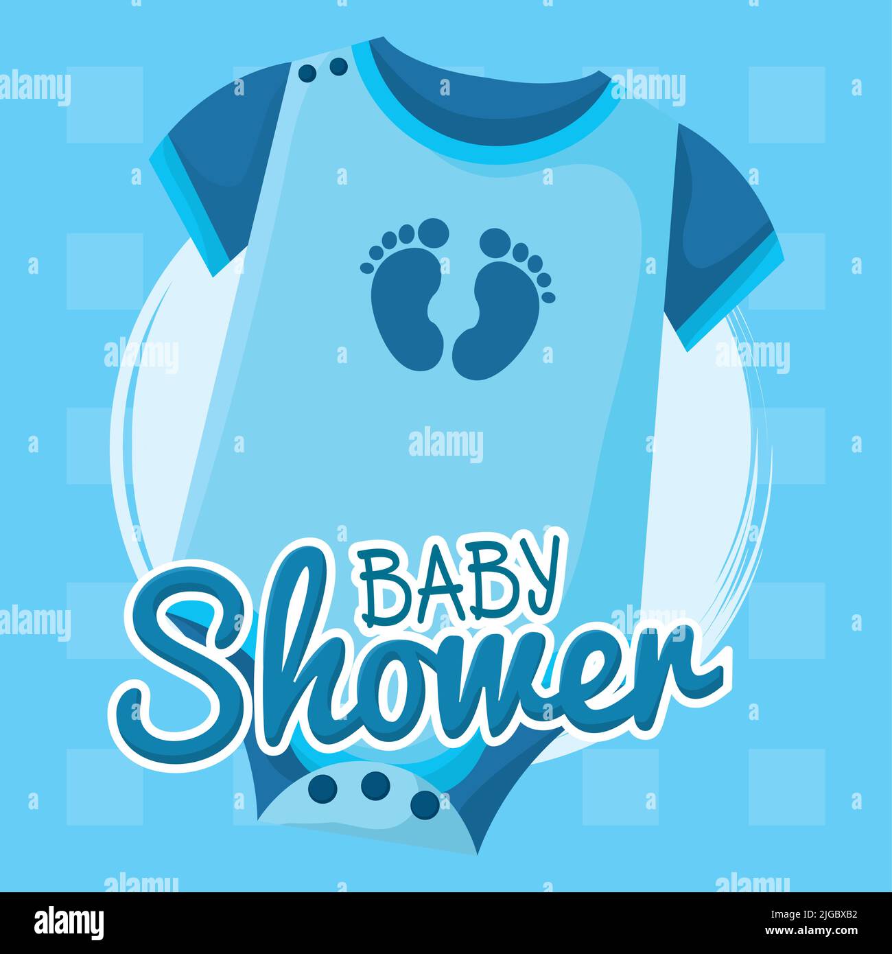 Background baby clothes shower vector illustration Stock Vector Image ...