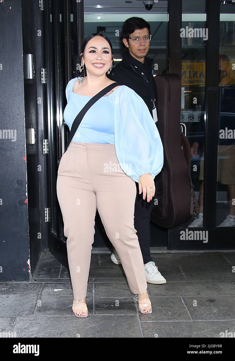 Carla Morrison Outside Of Good Morning America -PICTURED: Carla ...