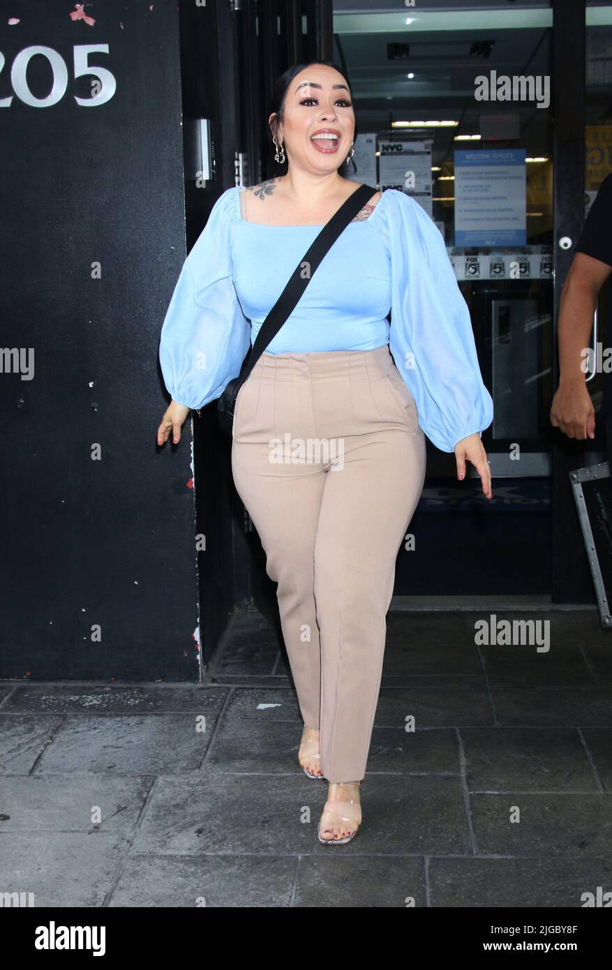 Carla Morrison Outside Of Good Morning America -PICTURED: Carla ...