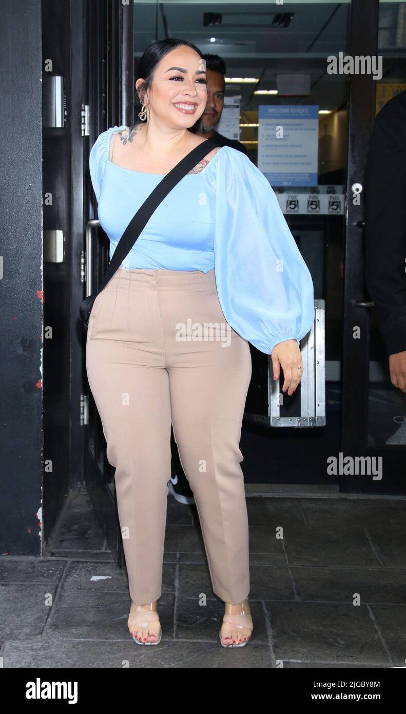 Carla Morrison Outside Of Good Morning America -PICTURED: Carla ...