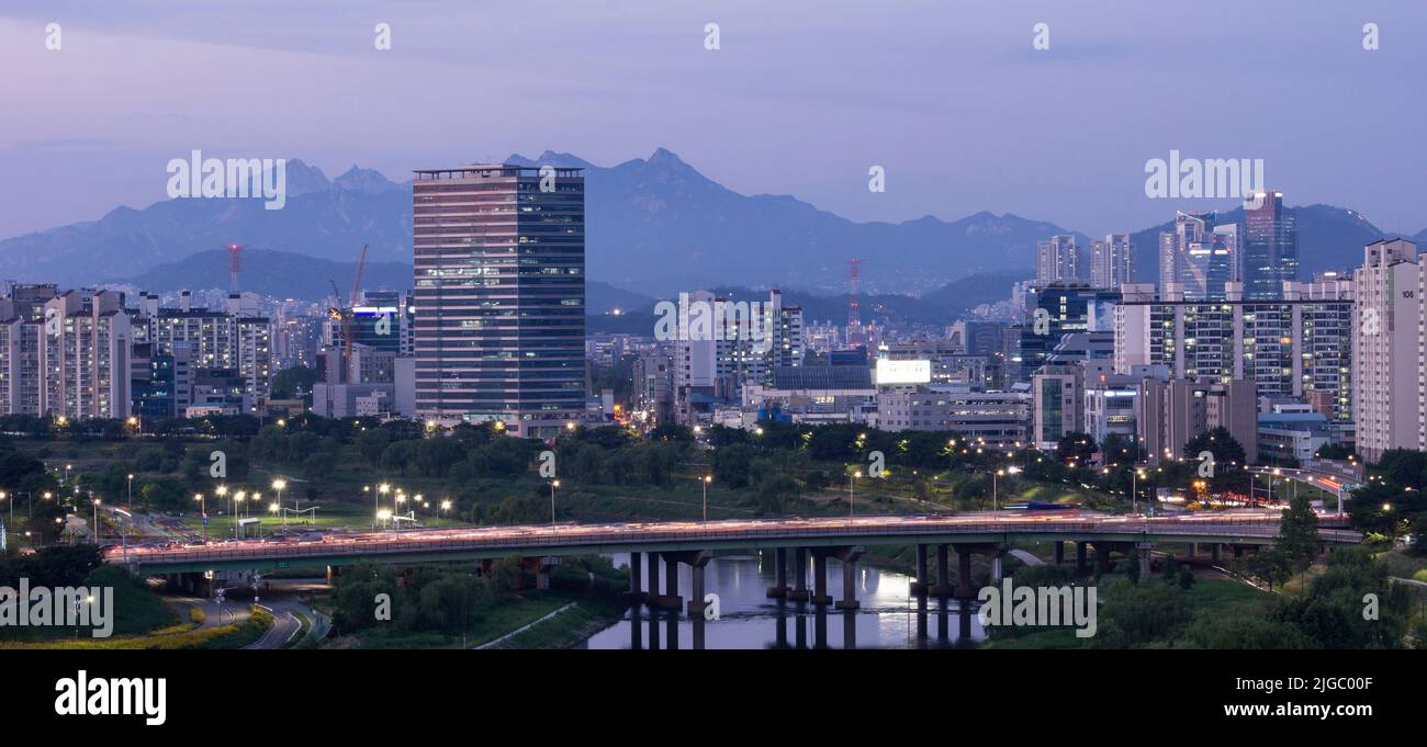 The city lights at night are a magnificent sight Stock Photo - Alamy