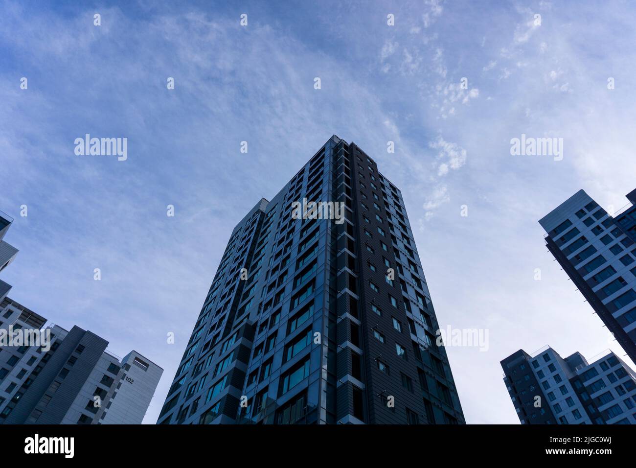 Seoul Building and Sky Scenery in Korea Stock Photo - Alamy