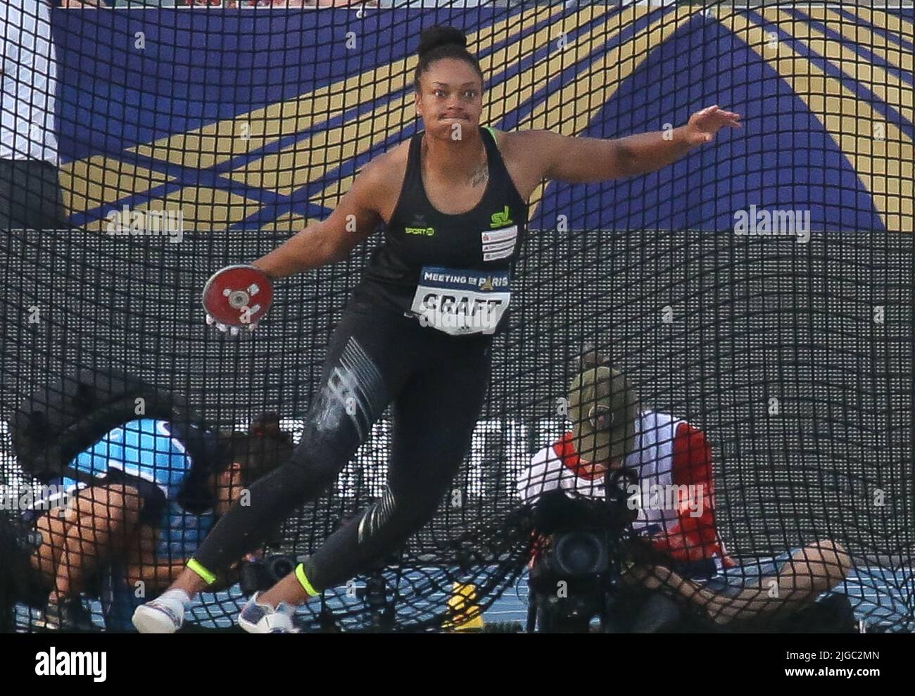 Shanice Craft of Germany Discus Women during the Wanda Diamond League ...