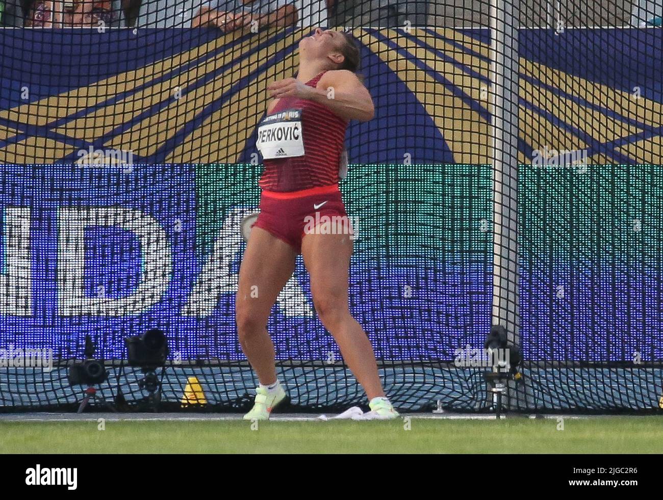 Sandra perkovic diamond league 2022 hi-res stock photography and images ...