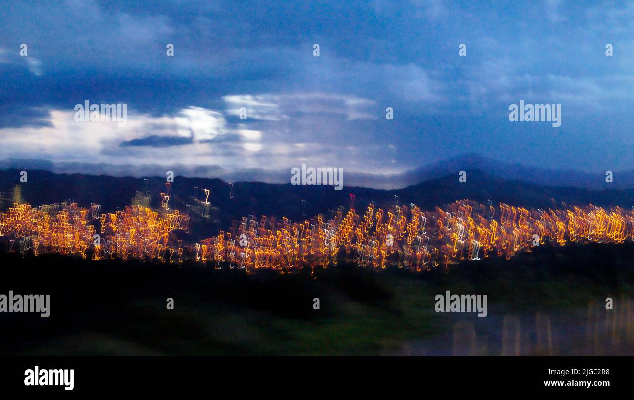 Fuzzy lights hi-res stock photography and images - Alamy