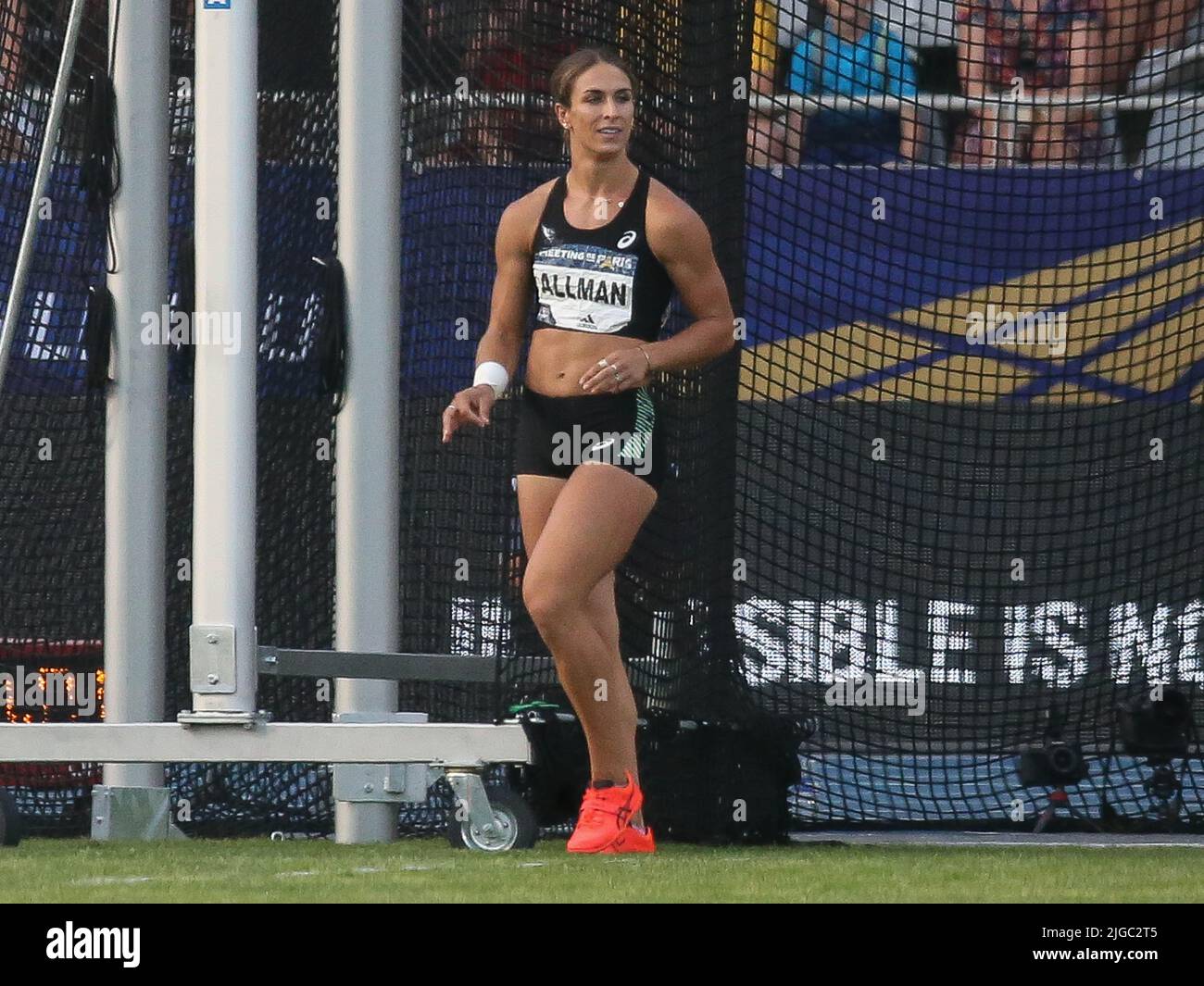Valarie Allman of USA Discus Women during the Wanda Diamond League 2022 ...