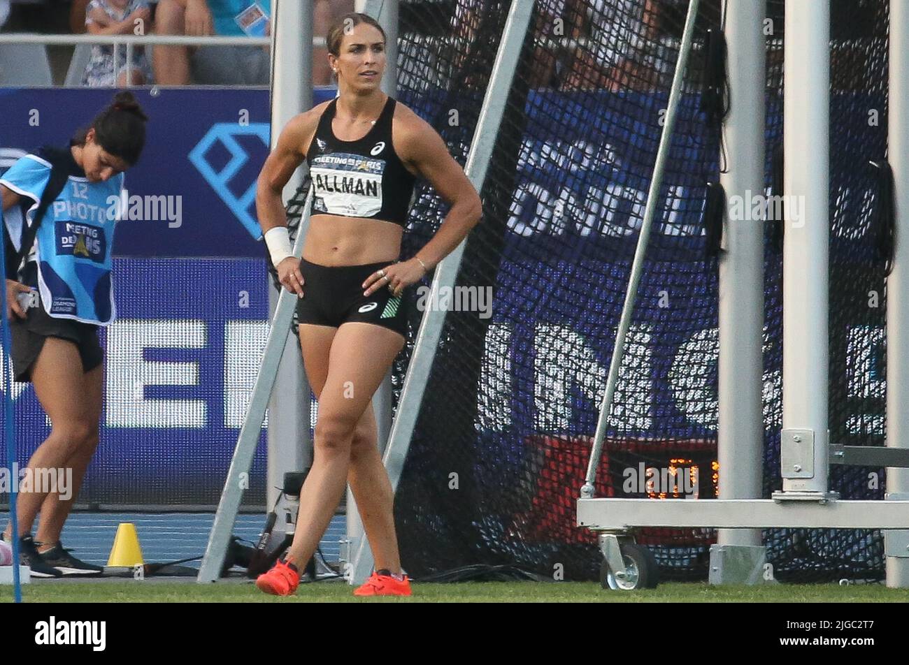 Valarie Allman of USA Discus Women during the Wanda Diamond League 2022 ...