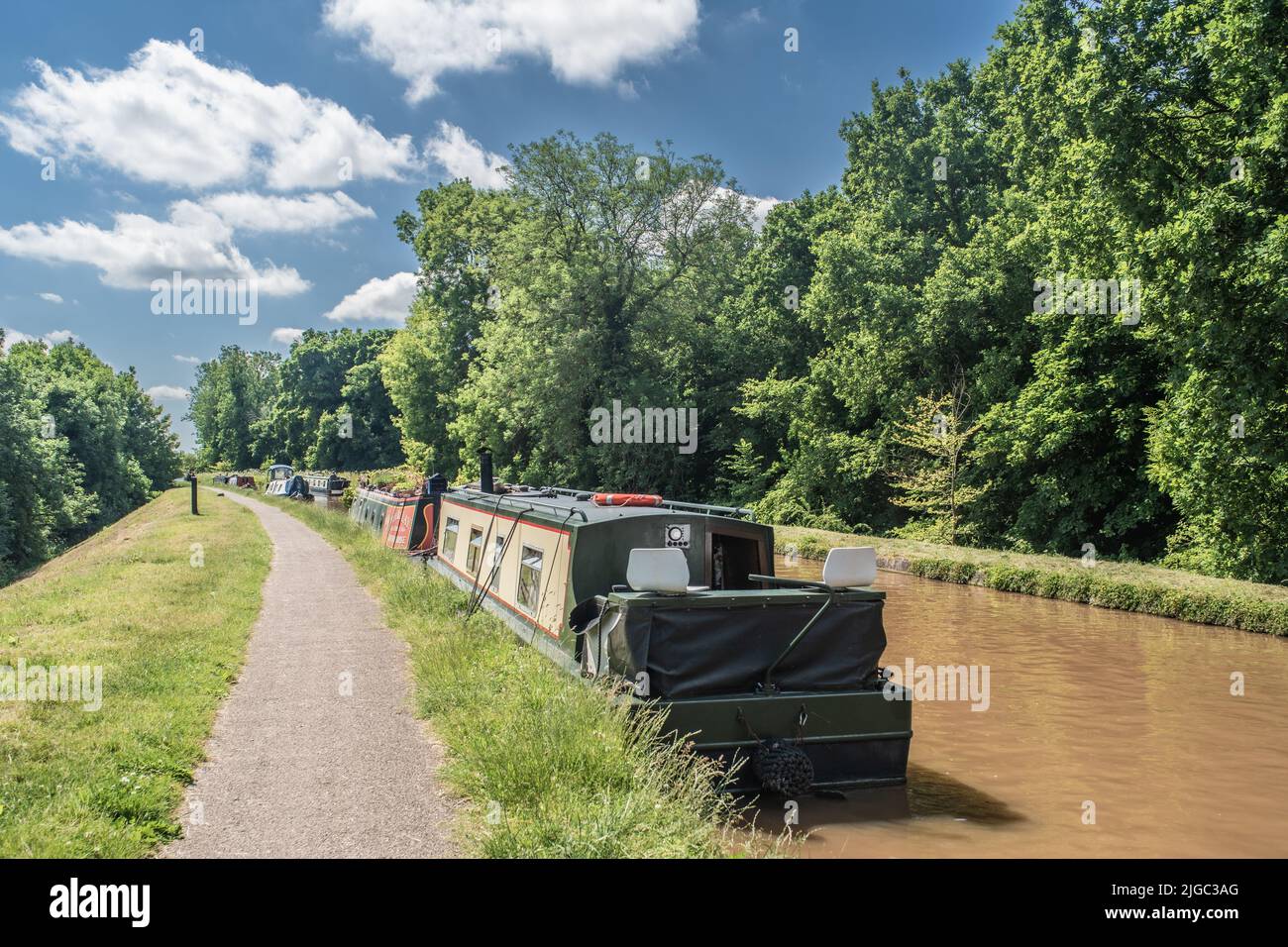 Canal boat narrowboat nantwich hi-res stock photography and images - Alamy