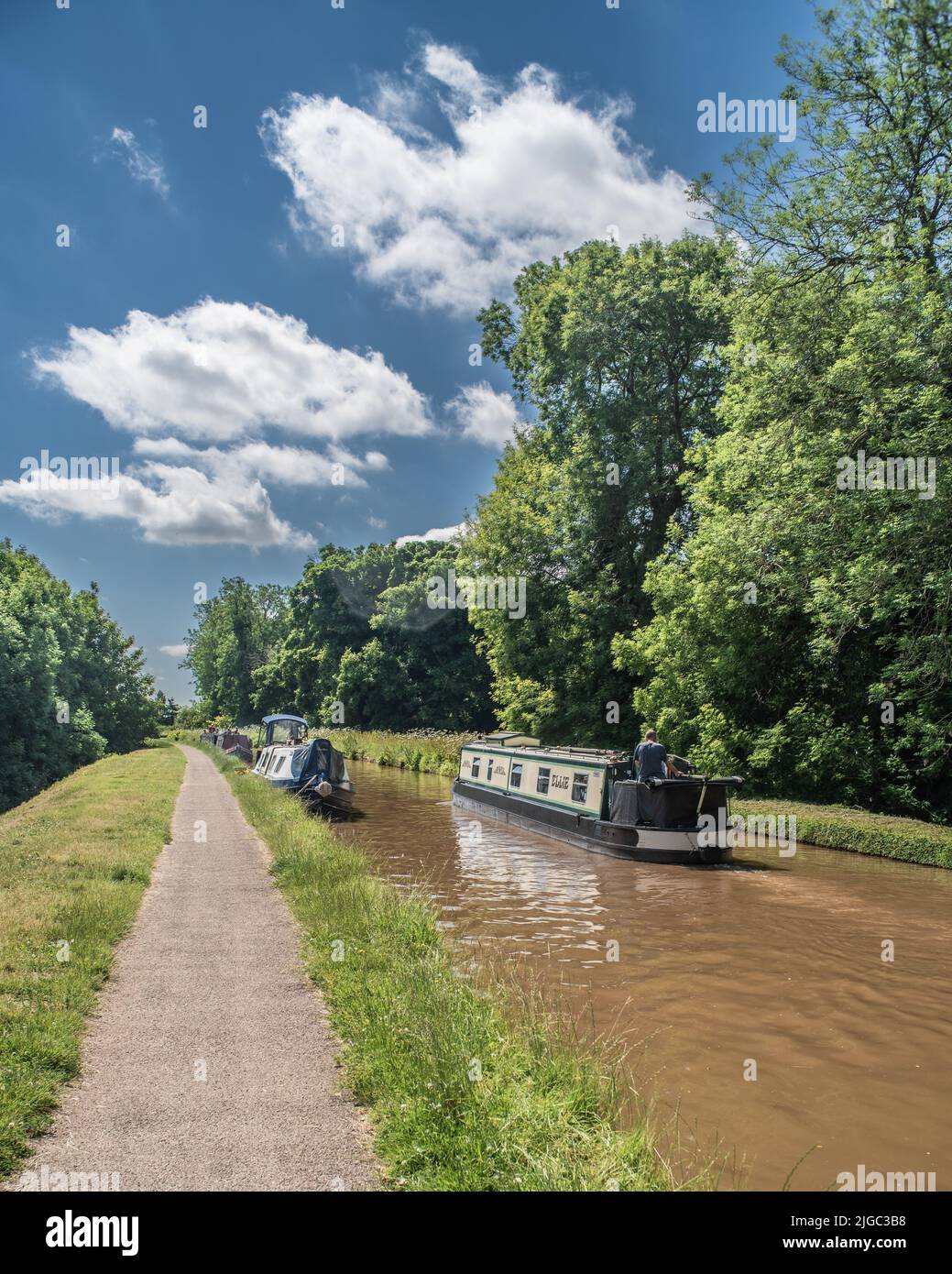 Canal boat narrowboat nantwich hi-res stock photography and images - Alamy