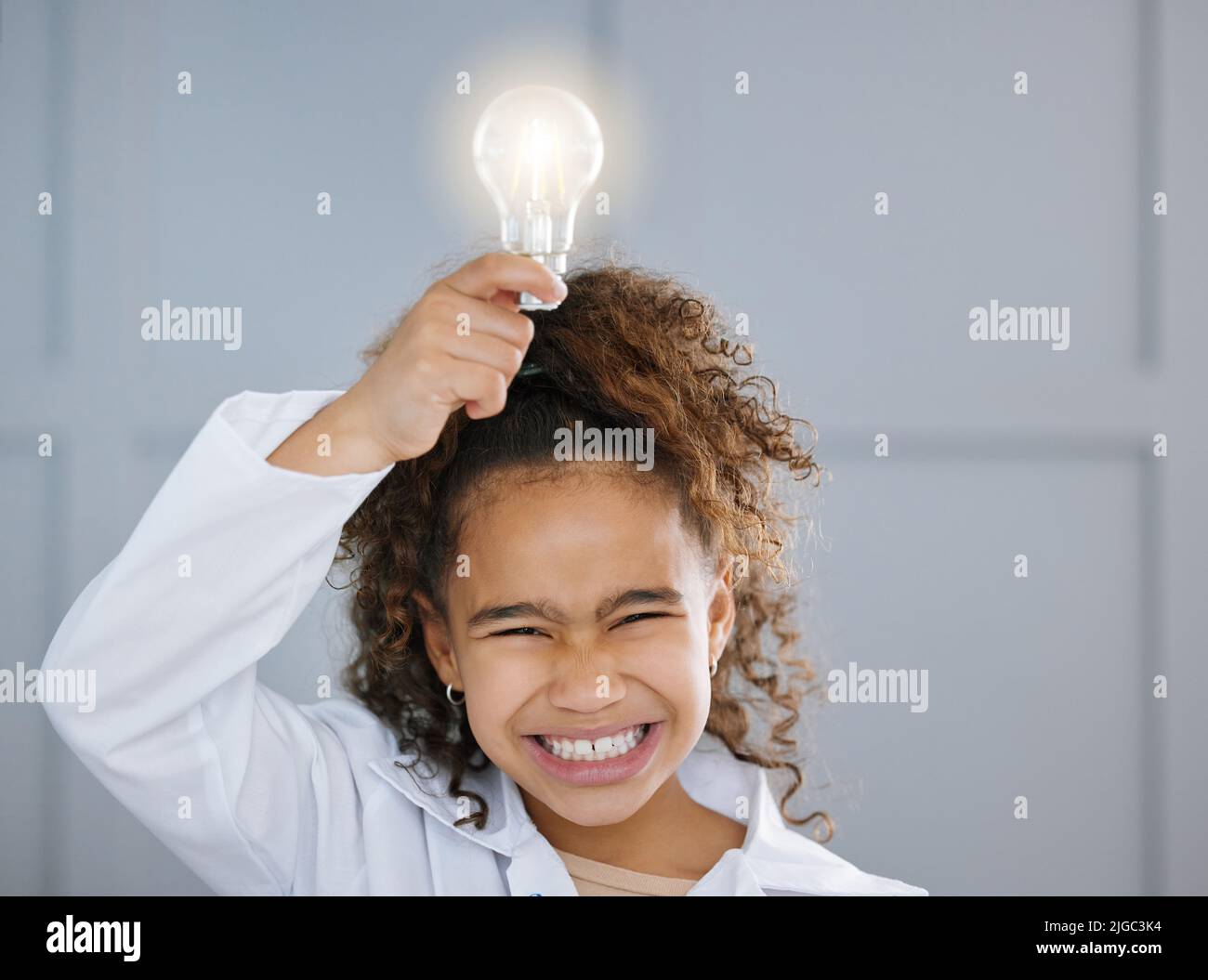 Lightbulb Idea Over Head
