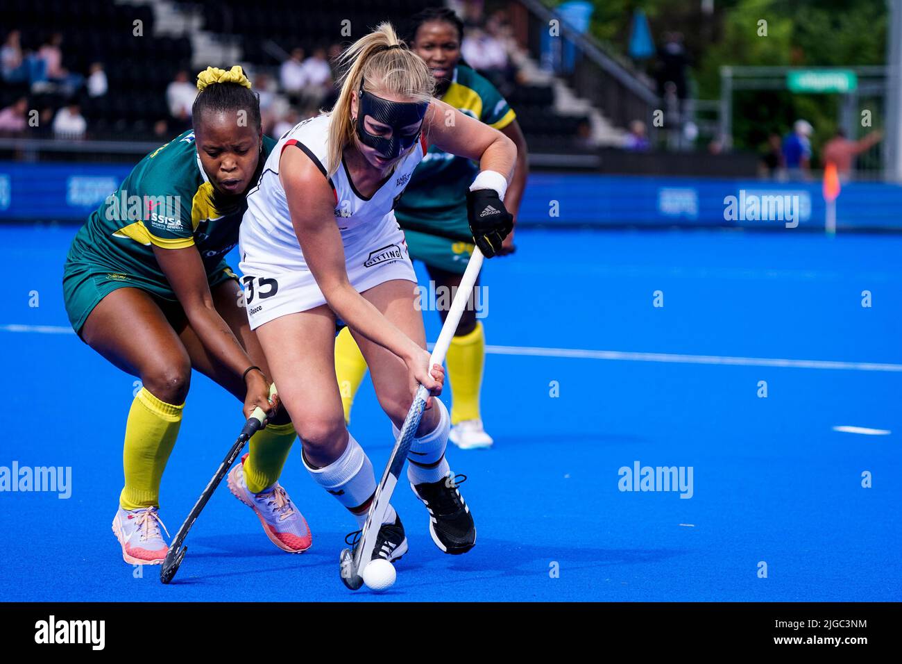 AMSTELVEEN, NETHERLANDS - JULY 9: Edith Molikoe of South Africa ...