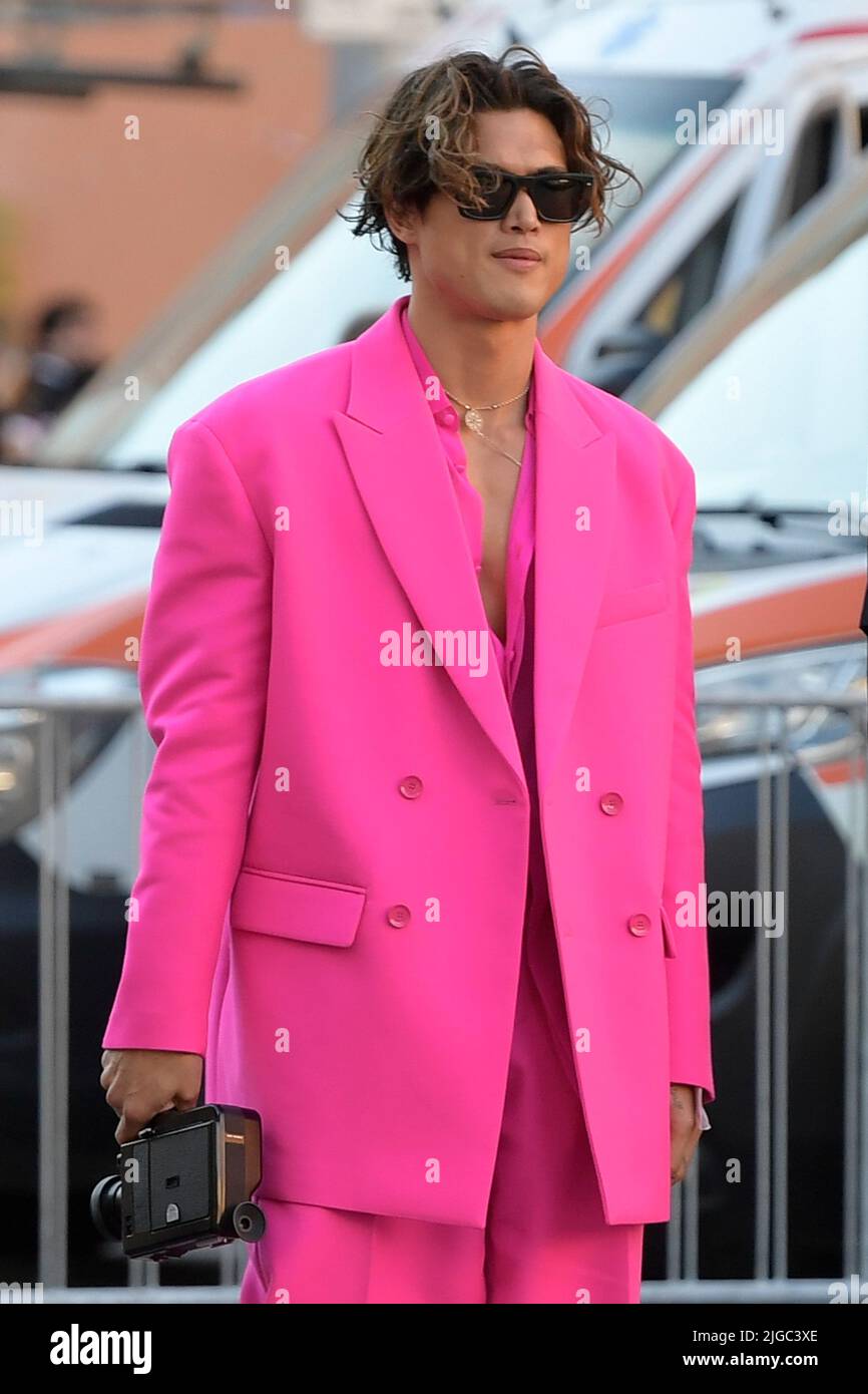 Charles Melton attends at the Valentino The beginning fashion show at ...