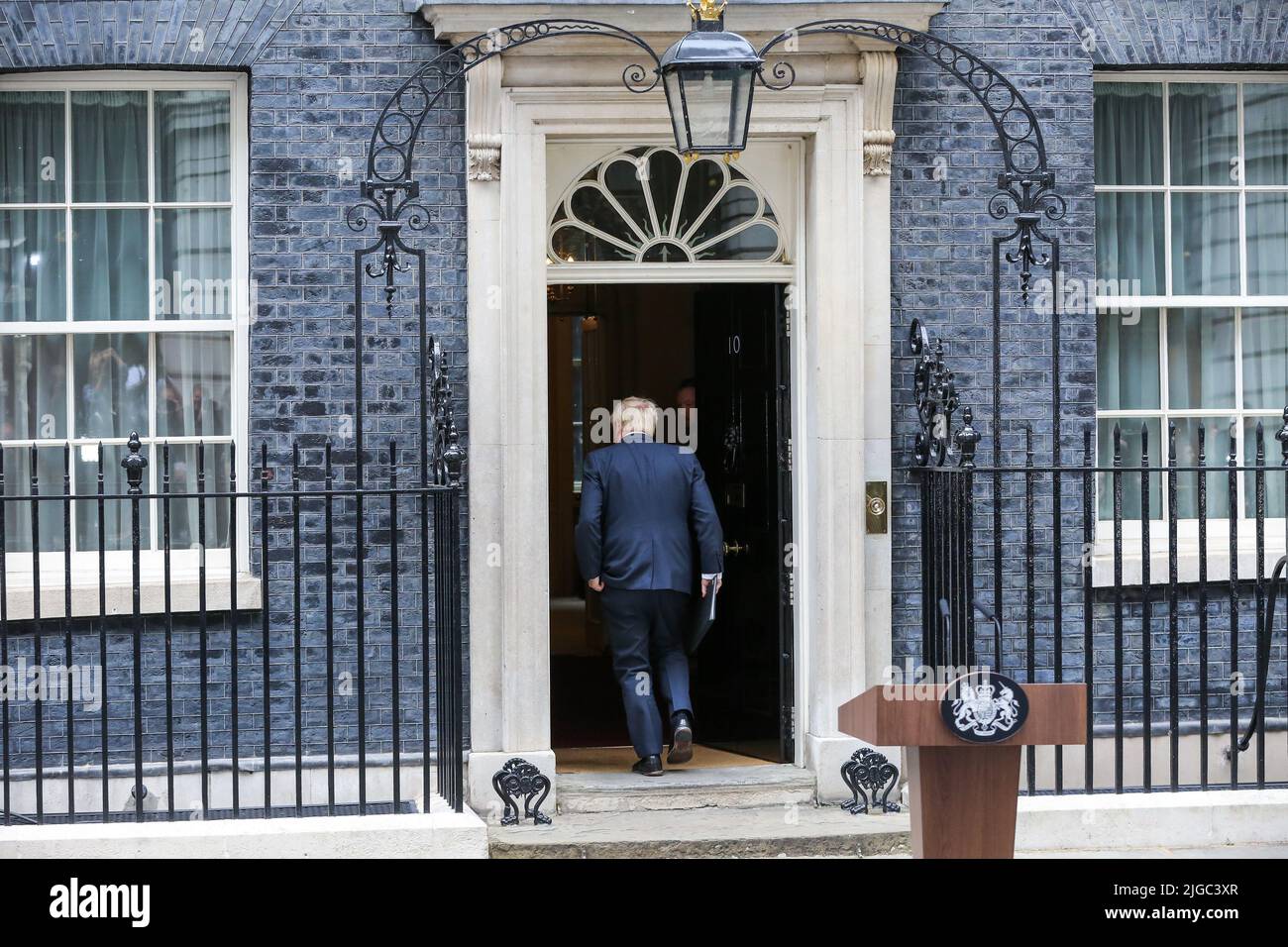 London, UK. 07th July, 2022. British Prime Minister Boris Johnson ...