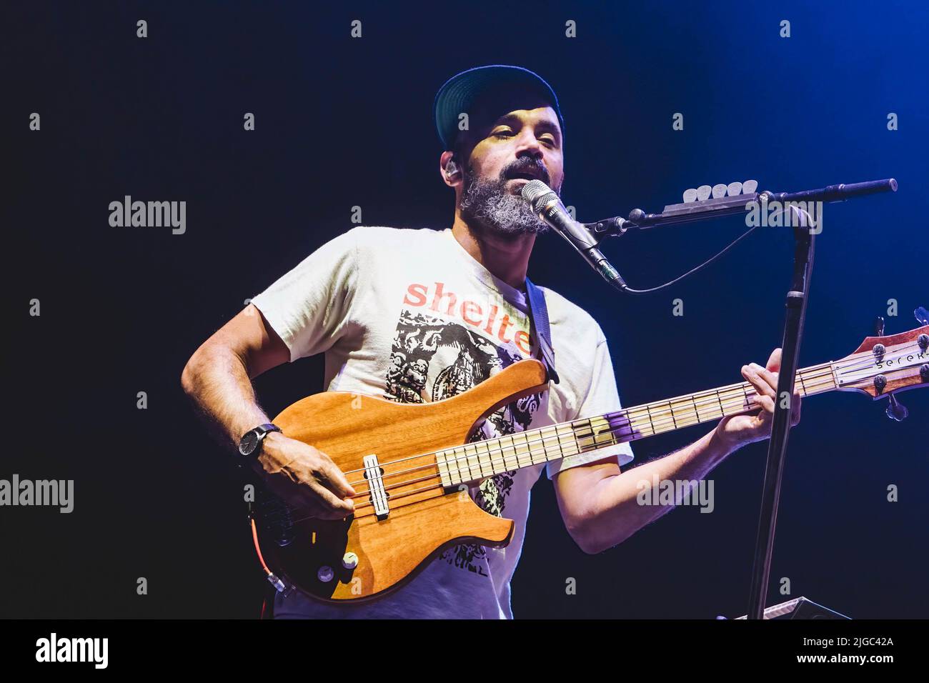 Ben Kenney of the band Incubus performs on stage at the MadCool ...