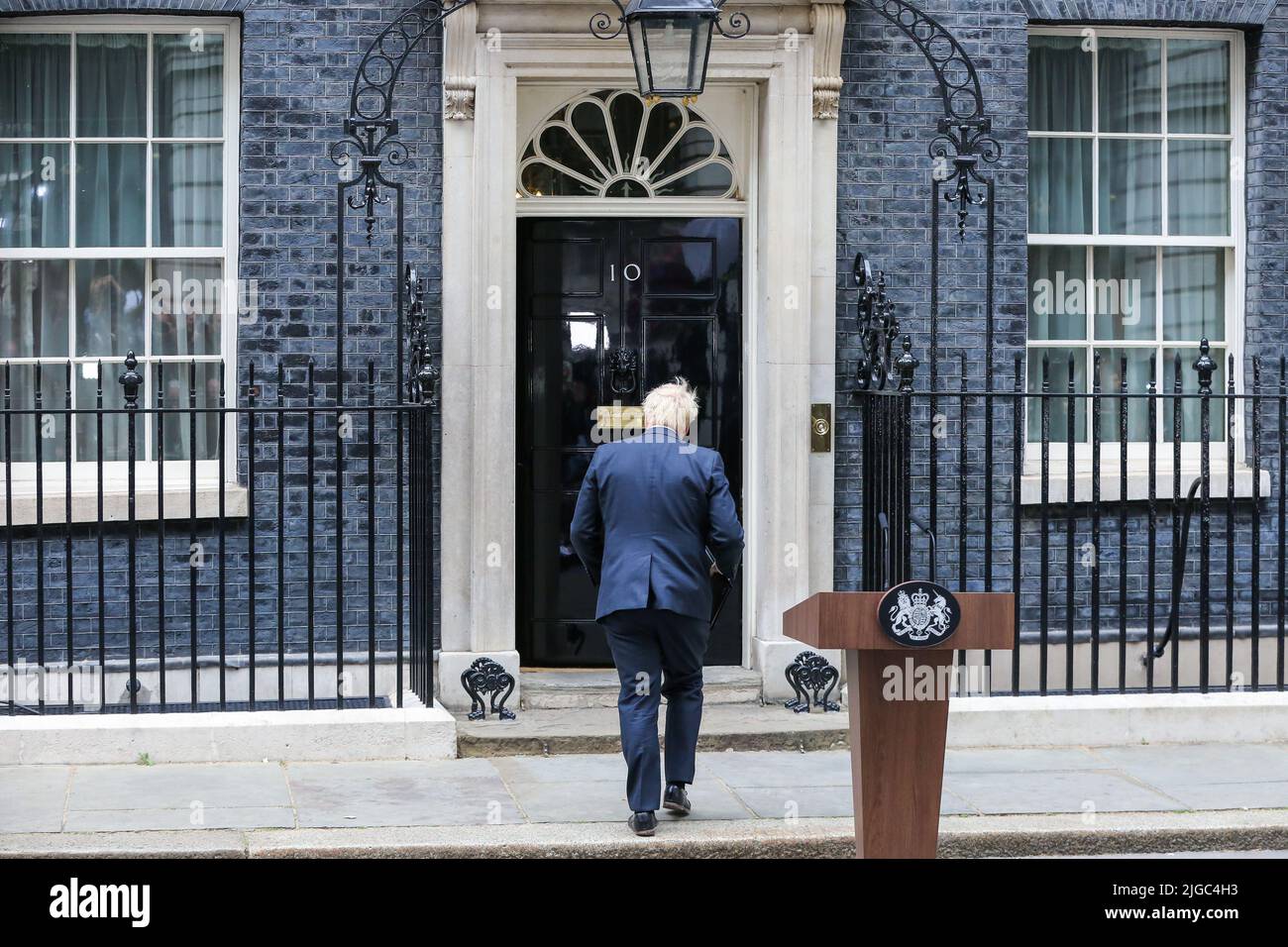 London, UK. 07th July, 2022. British Prime Minister Boris Johnson ...