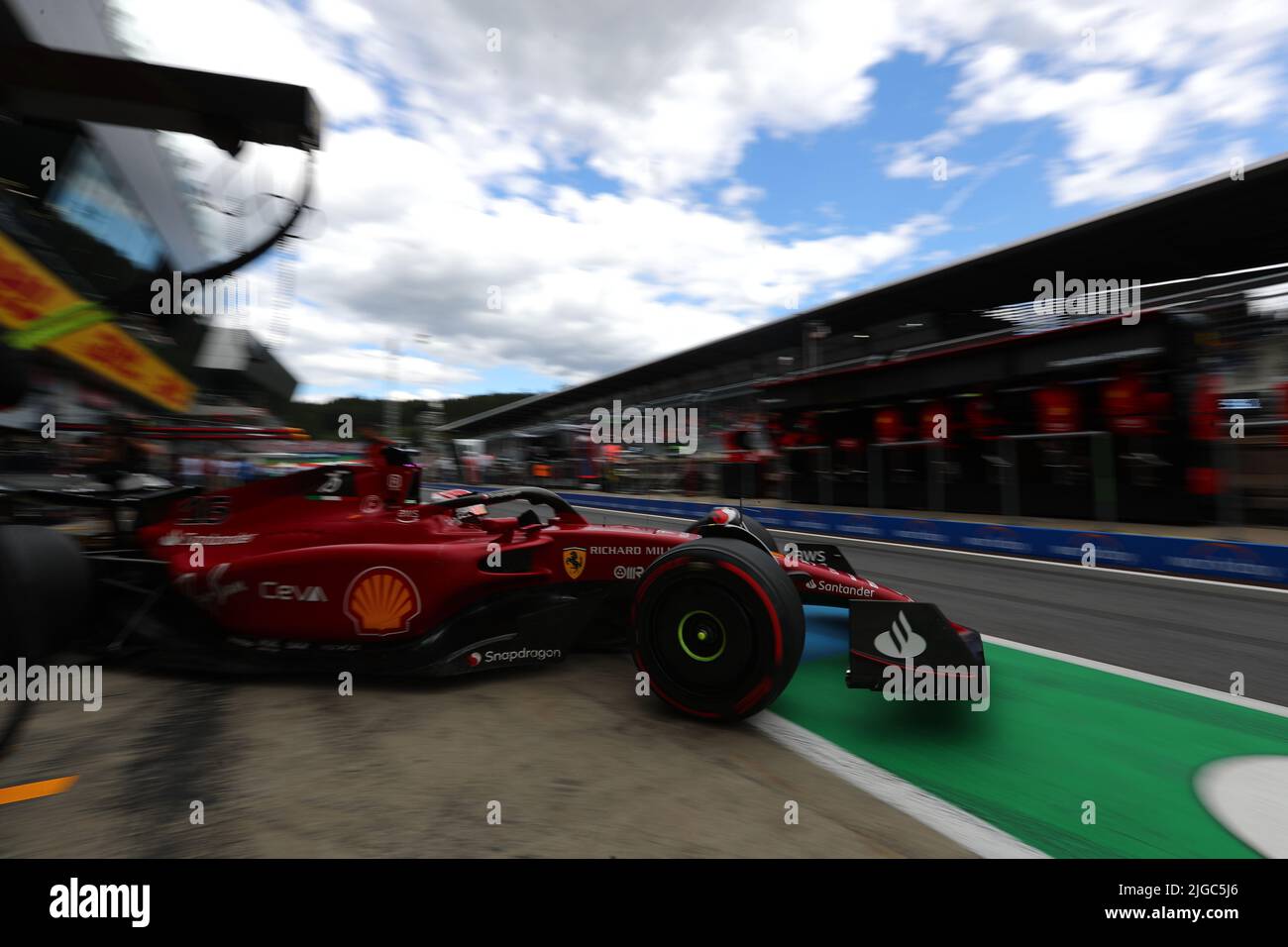 Charles Leclerc (MON) Ferrari F1-75 Stock Photo - Alamy