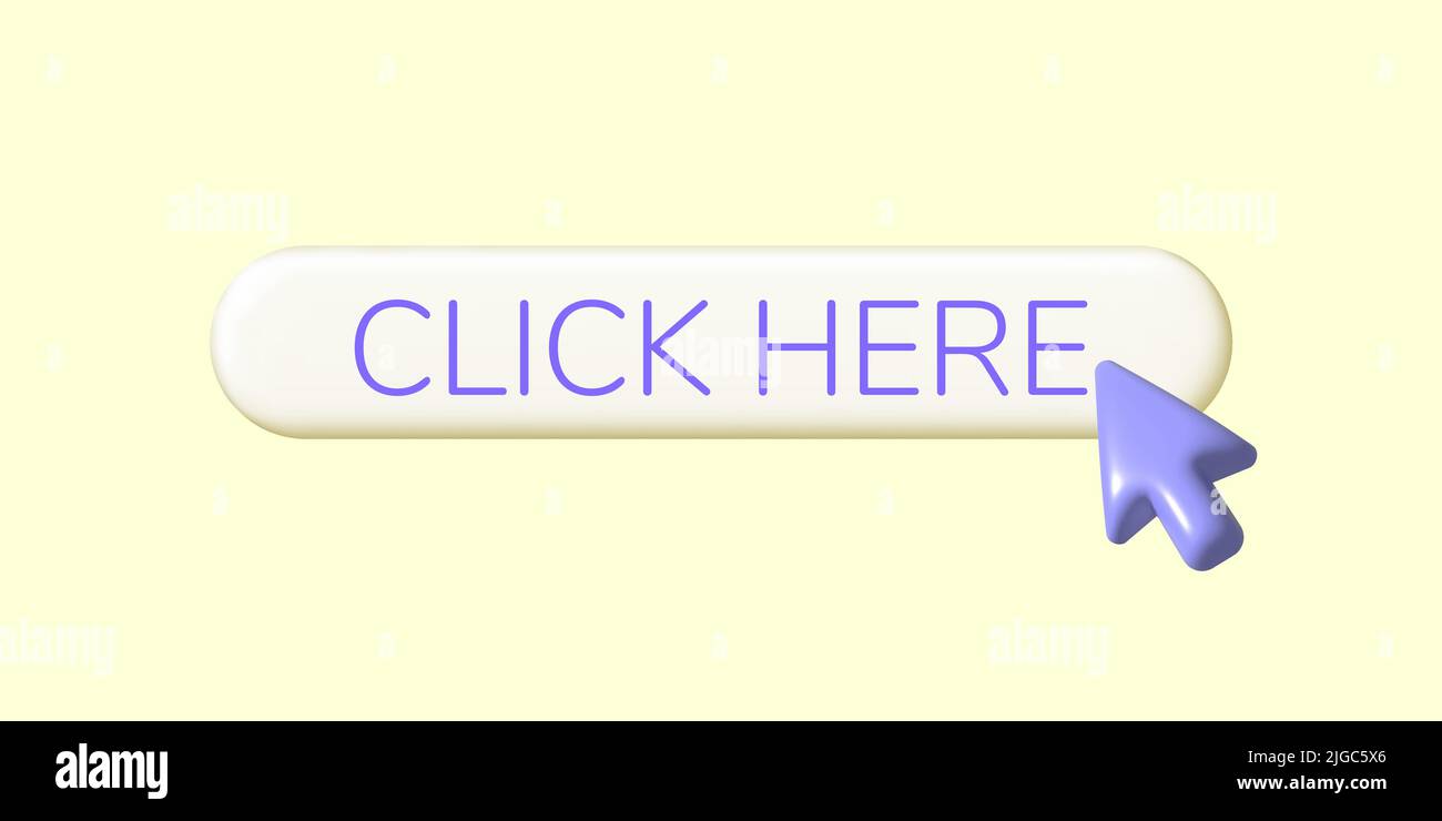 Cursor click icon symbol vector vectors hi-res stock photography and ...
