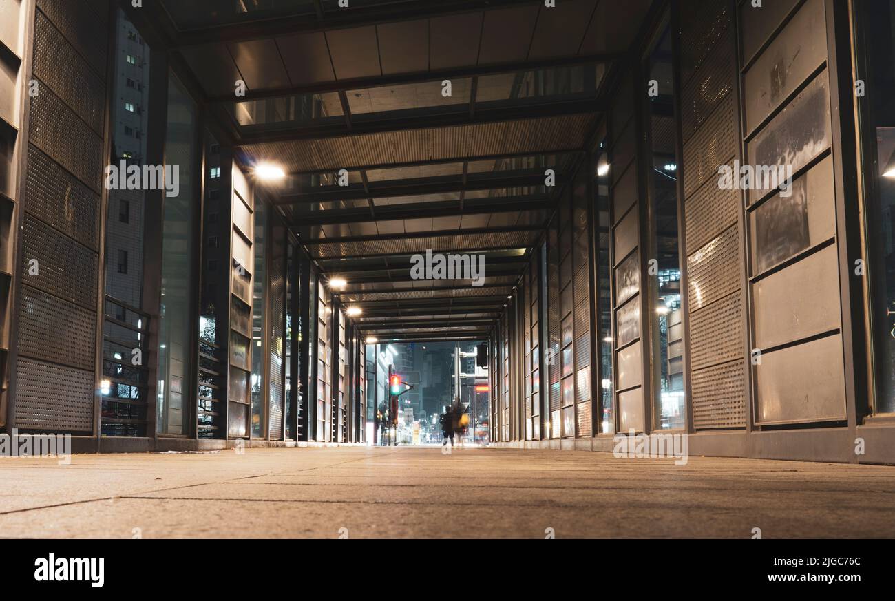 Square passageway in Seoul, Korea Stock Photo - Alamy