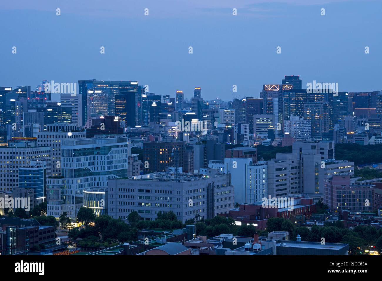 Night view of Hyehwa-dong, Seoul, Korea Stock Photo - Alamy