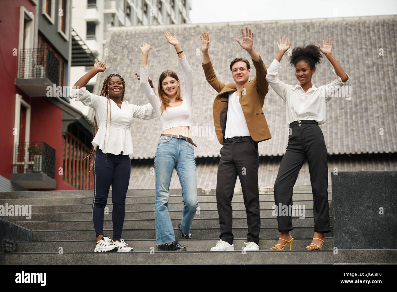 Group of diverse people, Diverse Group of People Community Togetherness ...