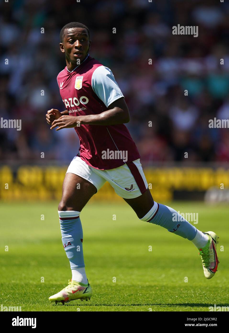 Aston Villa's Sebastian Revan, during a pre-season friendly match at ...