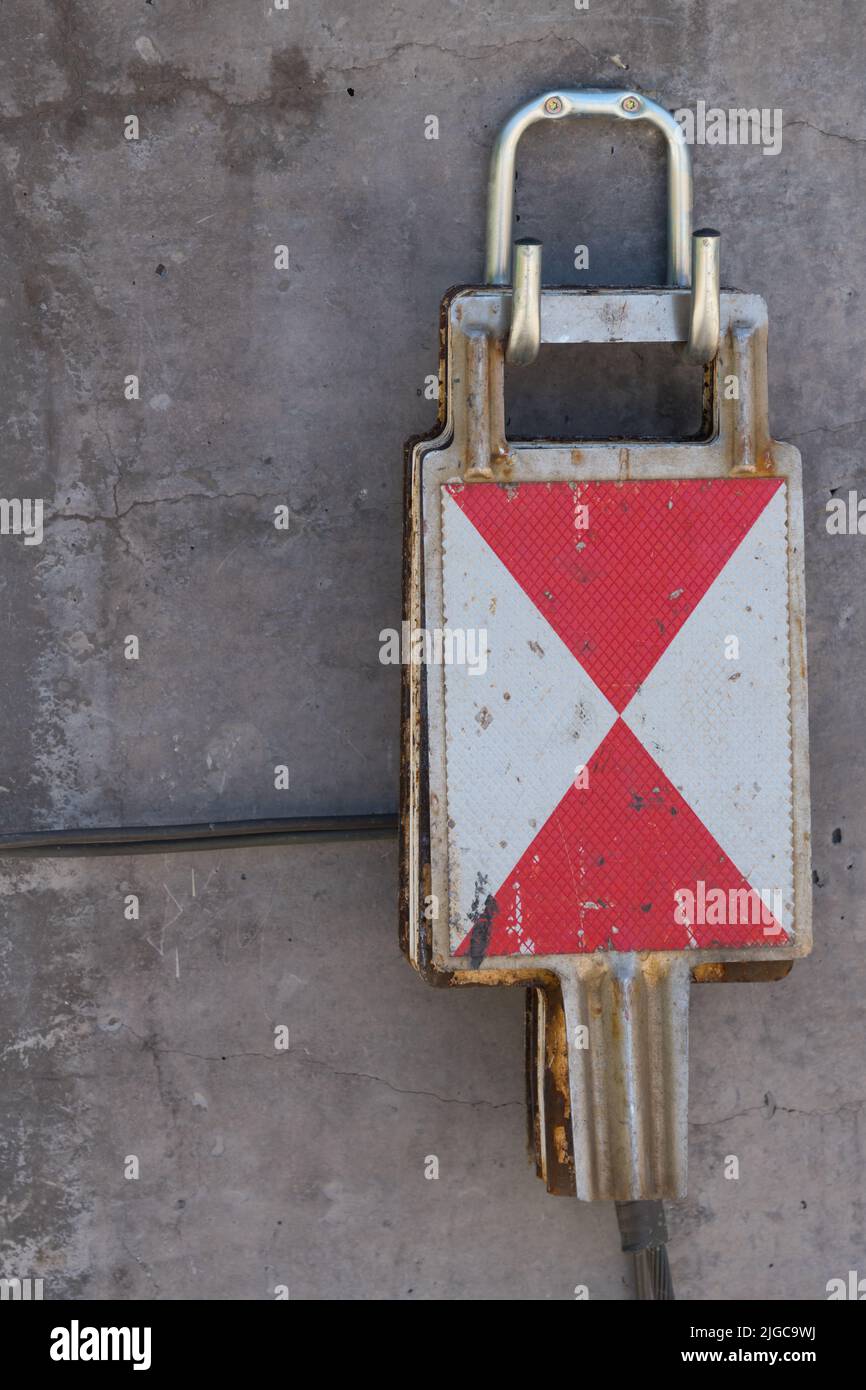 Sheet metal train signal hi-res stock photography and images - Alamy