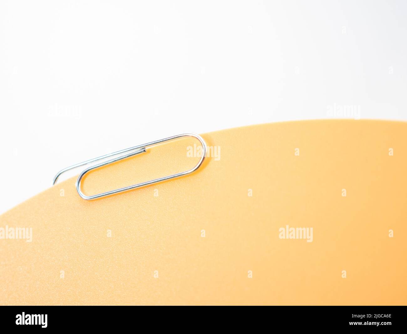 Set of metal paper clips. Metal Clips Stock Photo - Alamy