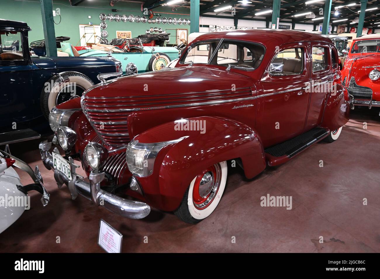 American classic car Stock Photo - Alamy