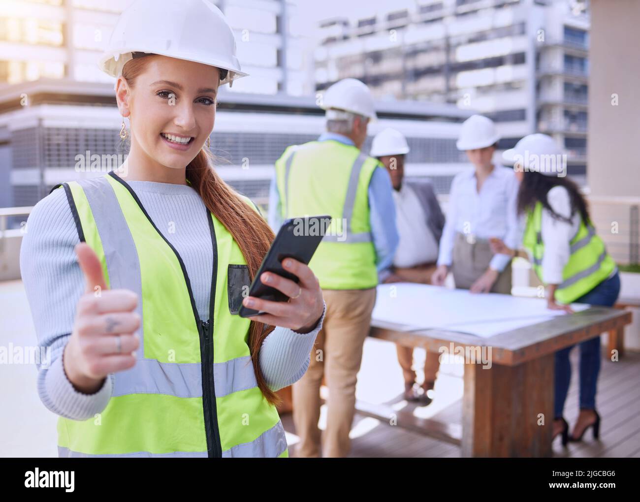 Were good to go. Cropped portrait of an attractive young female ...